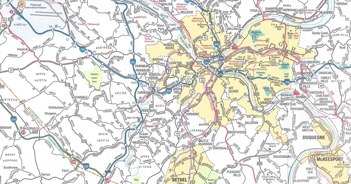 2024 Official Road Map | Pennsylvania Highways