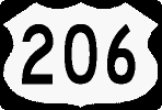 Pennsylvania Highways: US 206