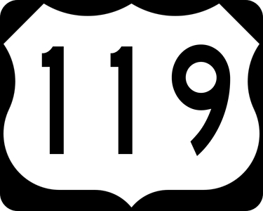 US 119 Exit Guide | Pennsylvania Highways